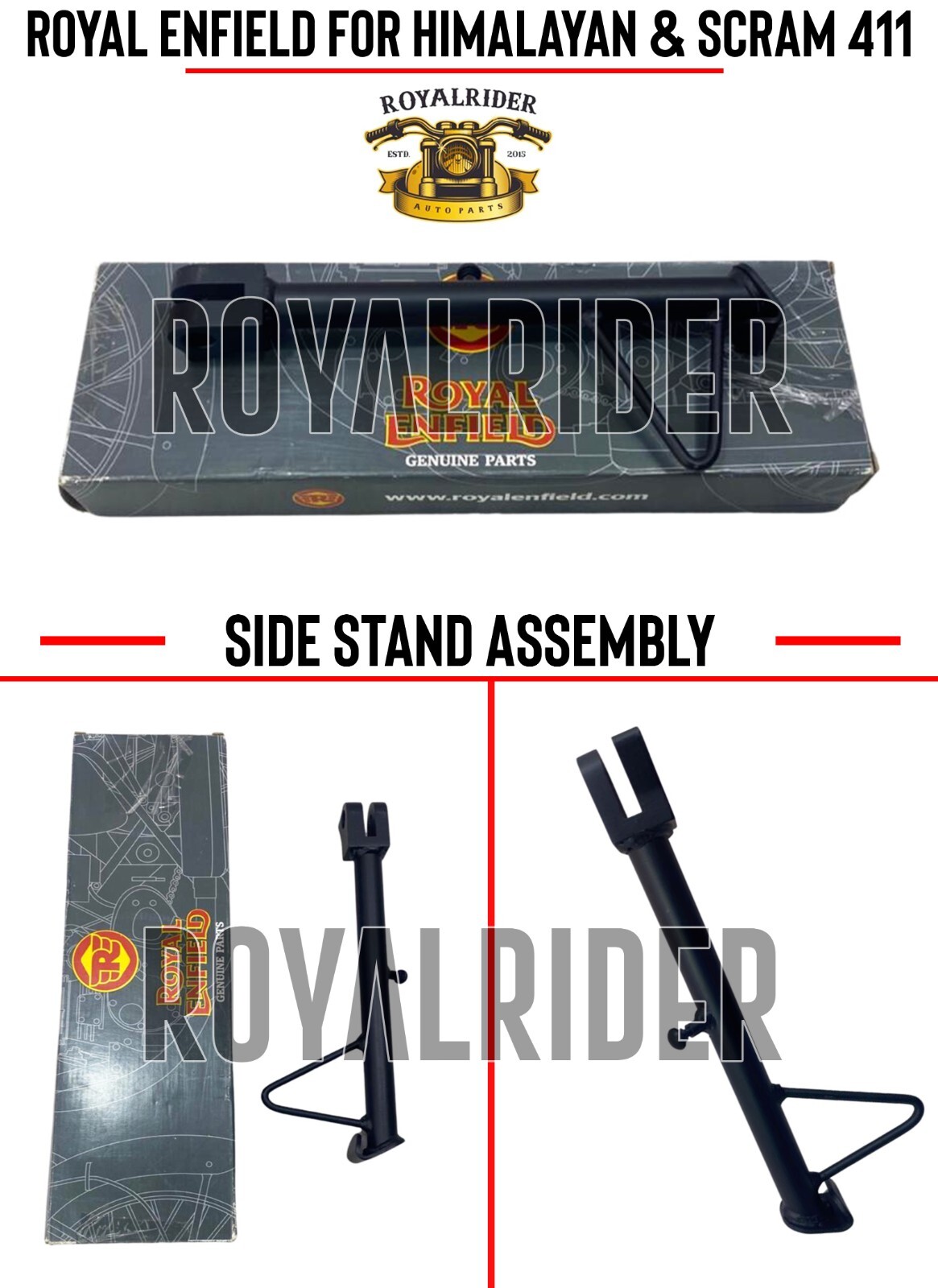Royal Enfield "SIDE STAND ASSEMBLY" For Himalayan & SCRAM 411 | eBay
