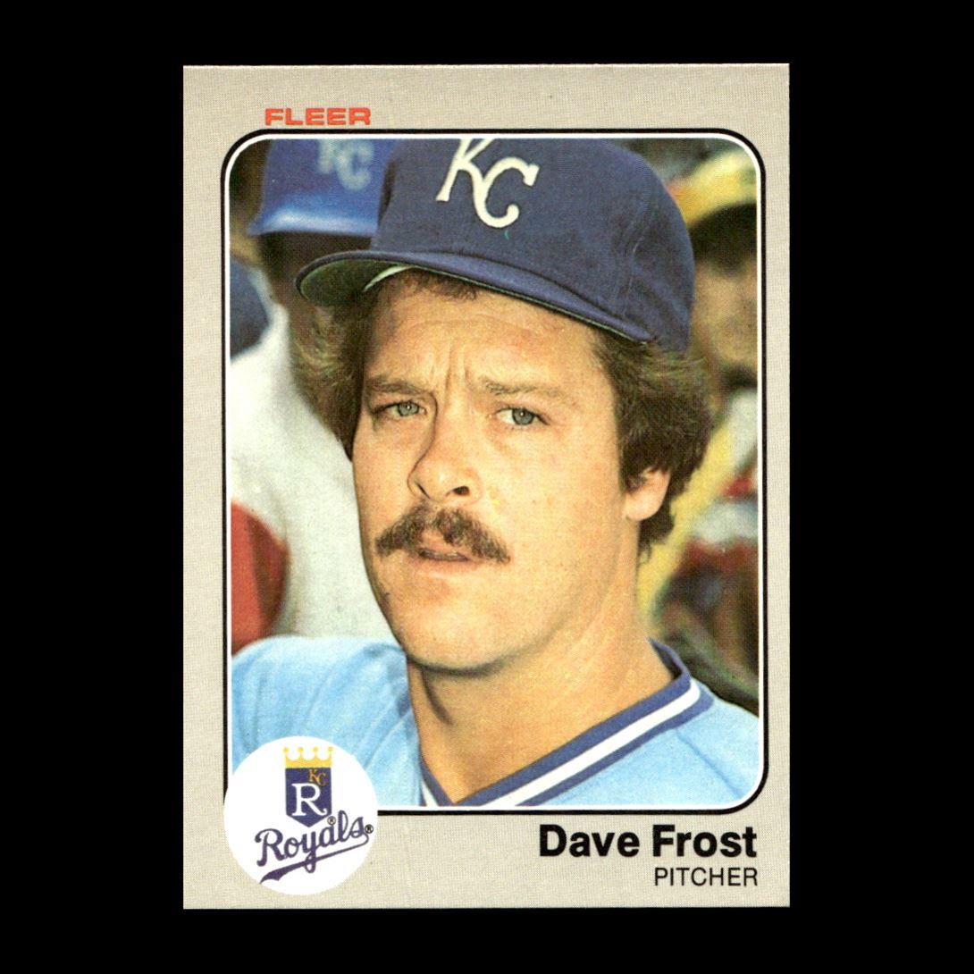 Dave Frost 1983 Fleer Kansas City Royals #111 NM-MT Vintage! | eBay