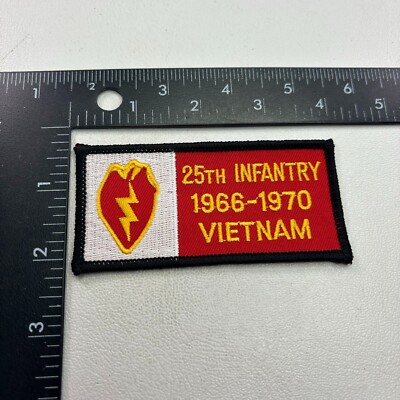 United States Army 25TH INFANTRY 1966-1970 VIETNAM Patch 41MZ | eBay