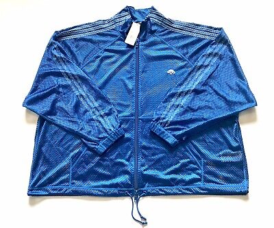 Adidas Originals Alexander Wang Blue Mesh Track Jacket XL Adidas Originals Alexander Wang Blue Mesh Track Jacket XL