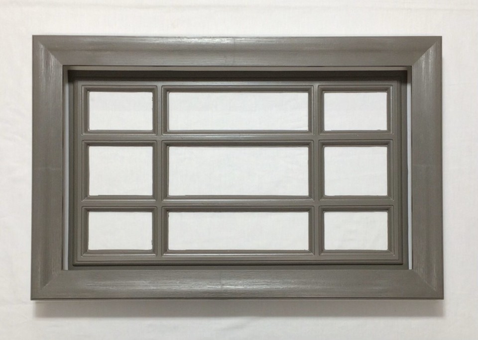 Terratone Amarr Garage Door Window Kit Short Panel Frame Insert Glass ...