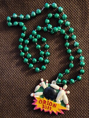 Baton Rouge Mardi Gras 2011 Krewe Of Orion Polystone Medallion Bead | eBay