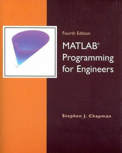 MATLAB Programming for Engineers by Chapman, Stephen J. 9780495244493| eBay