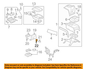 GM OEM Center Console-12V Power Outlet Retainer 10364311 | eBay
