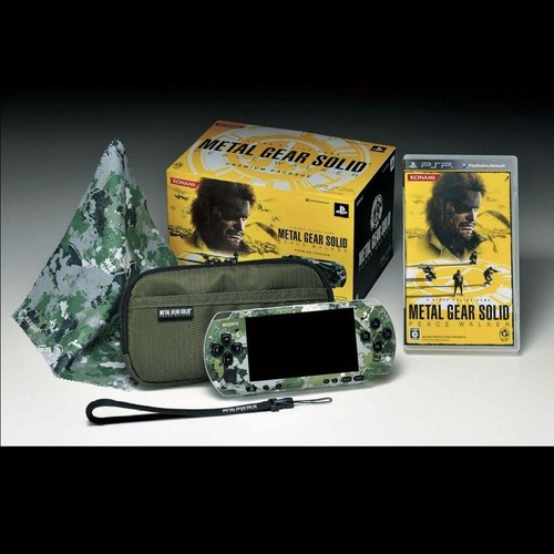 Sony PSP Metal Gear Solid Peace Walker Premium Console Japan PSP-3000 ...
