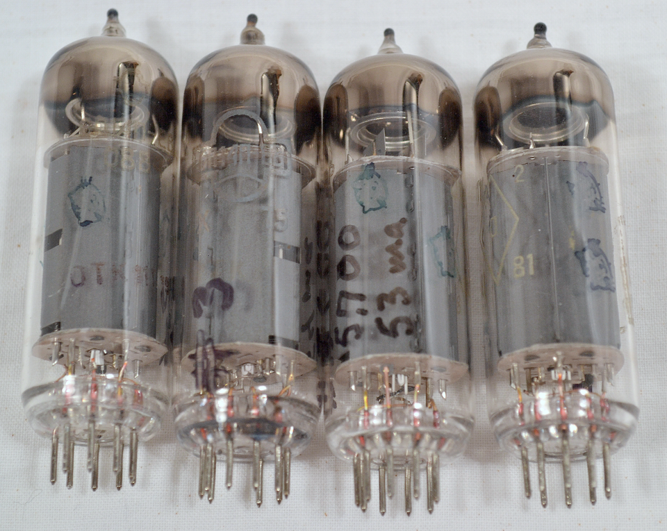 OLSON 7189 32 WATT 12AX7 Triode Tube Phono Mix Tape Preamp Power Amp ...