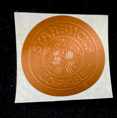Starbucks 2020 Rare Sticker - Copper Sticker 1” Collectible SBUX Coffee ...
