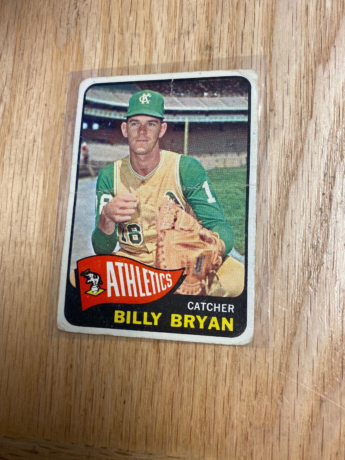 1965 Topps Baseball Billy Bryan Kansas City Athletics Card #51 | eBay