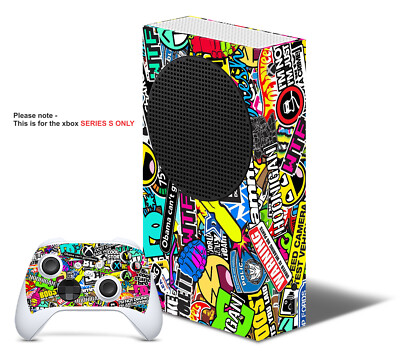 STICKERBOMB Xbox SERIES S SKIN DECAL VINYL STICKER WRAP | eBay UK