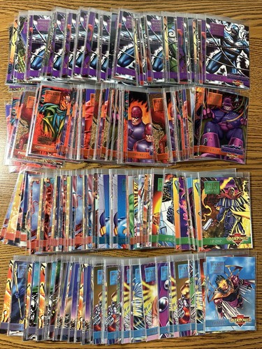 Marvel Overpower MASSIVE HUGE Mission Set Lot 43 SETS 300+ Cards #1-7 ...