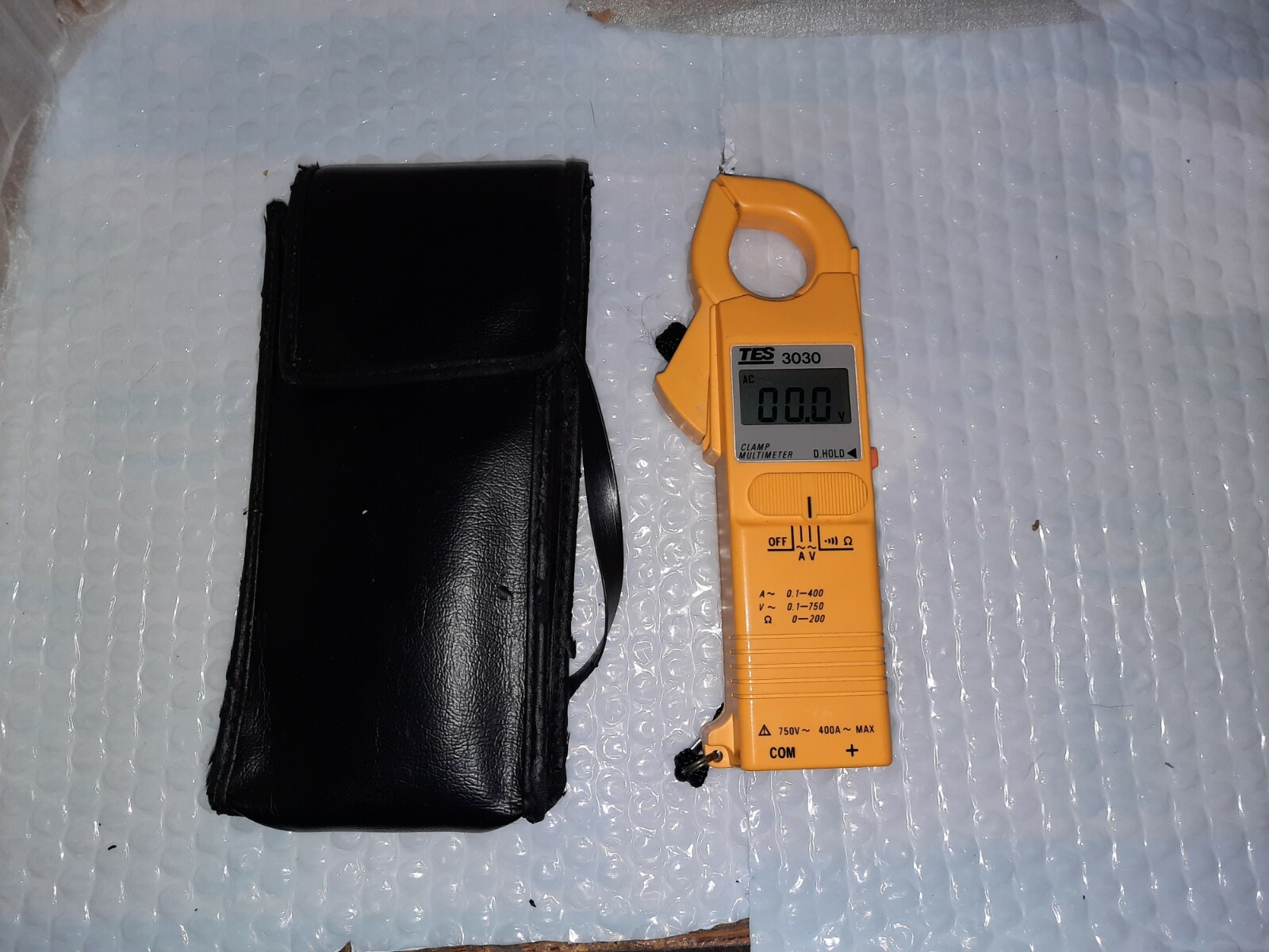 TES 3030 Clamp Multimeter DC / AC 750V ~ 400A MAX with case | eBay