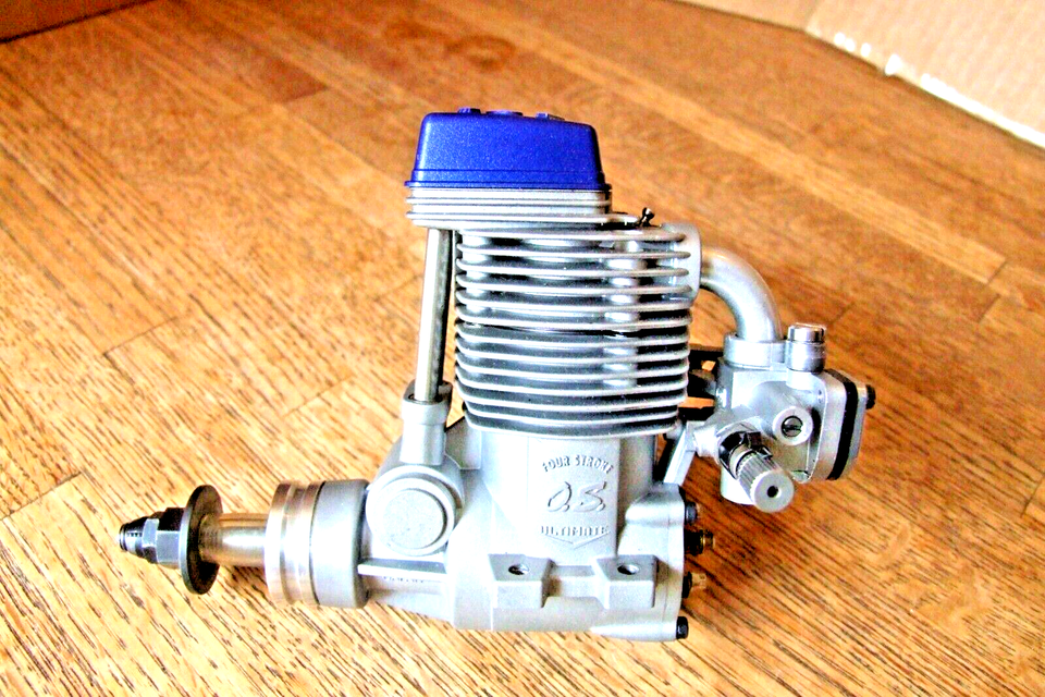 OS FS-70 Ultimate Pumped 4-Stroke RC Engine w/ Muffler | eBay