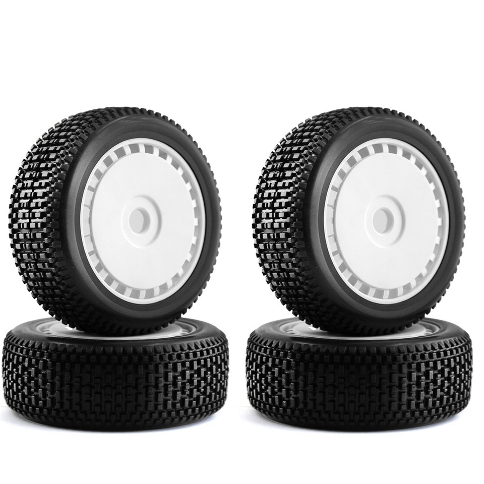 4Pcs 17mm Hex TIRES & Wheels for 1/8 Arrma 6s/3s Typhon,HSP Off-Road ...