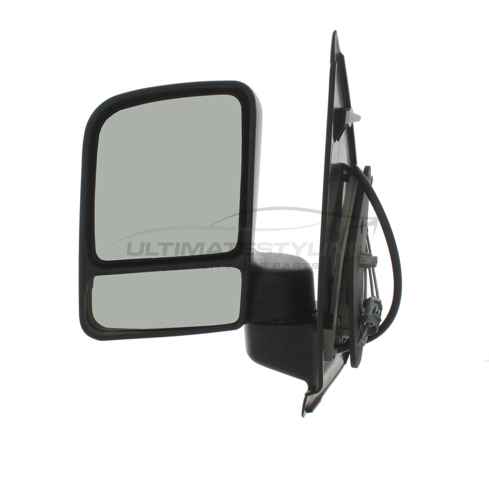 Ford Transit Connect 2002-2013 Door Wing Mirror Cable Black Passenger ...