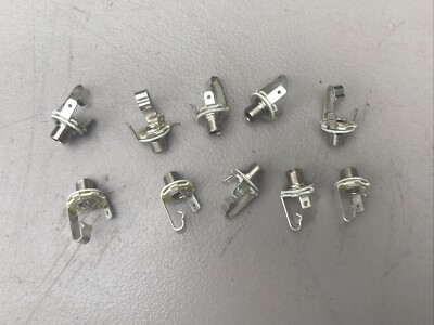 1/4” Female Panel Mount Connector Tip Sleeve 10 Pieces | eBay