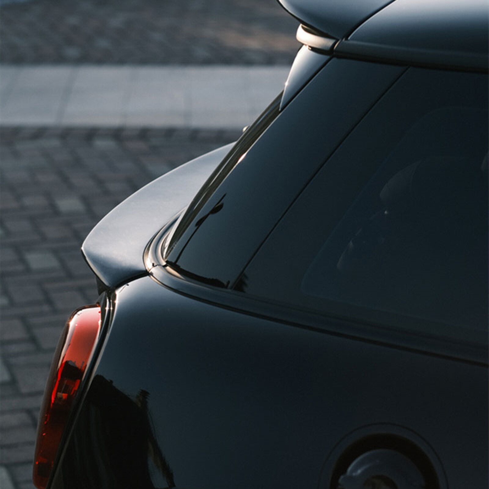 Real Carbon Fiber Car Rear Trunk Middle Wing For 2013-2018 Mini Cooper ...