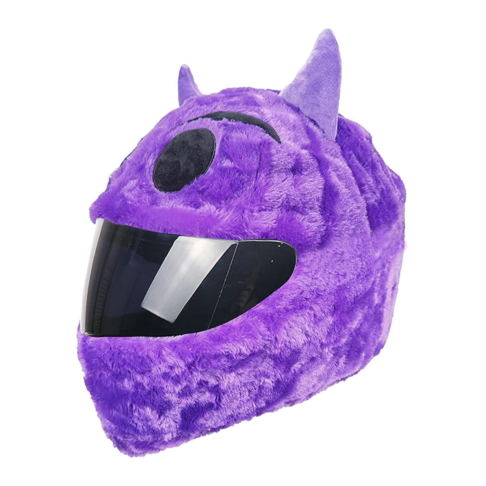 Devil Helmet Cover Funny Helmet Cover Eye Catching Style Motorbike Ski ...