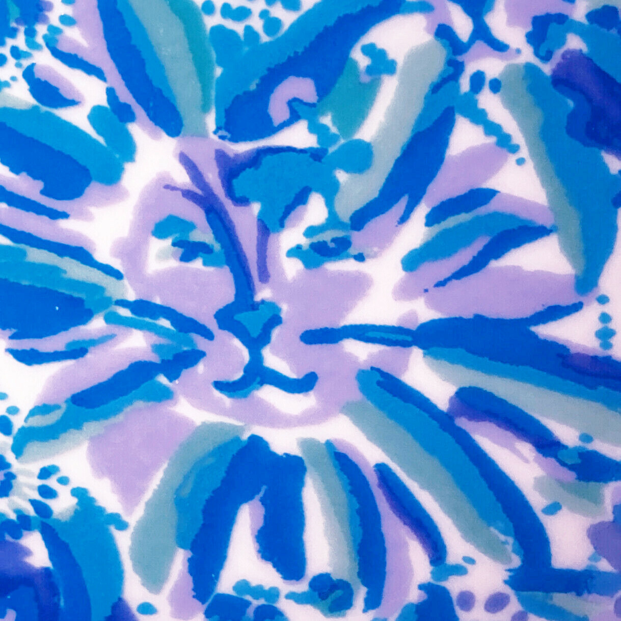 Lilly Pulitzer Fab Fit Fun Set Two Blue Lion Cappucino Coffee Mugs LIL ...