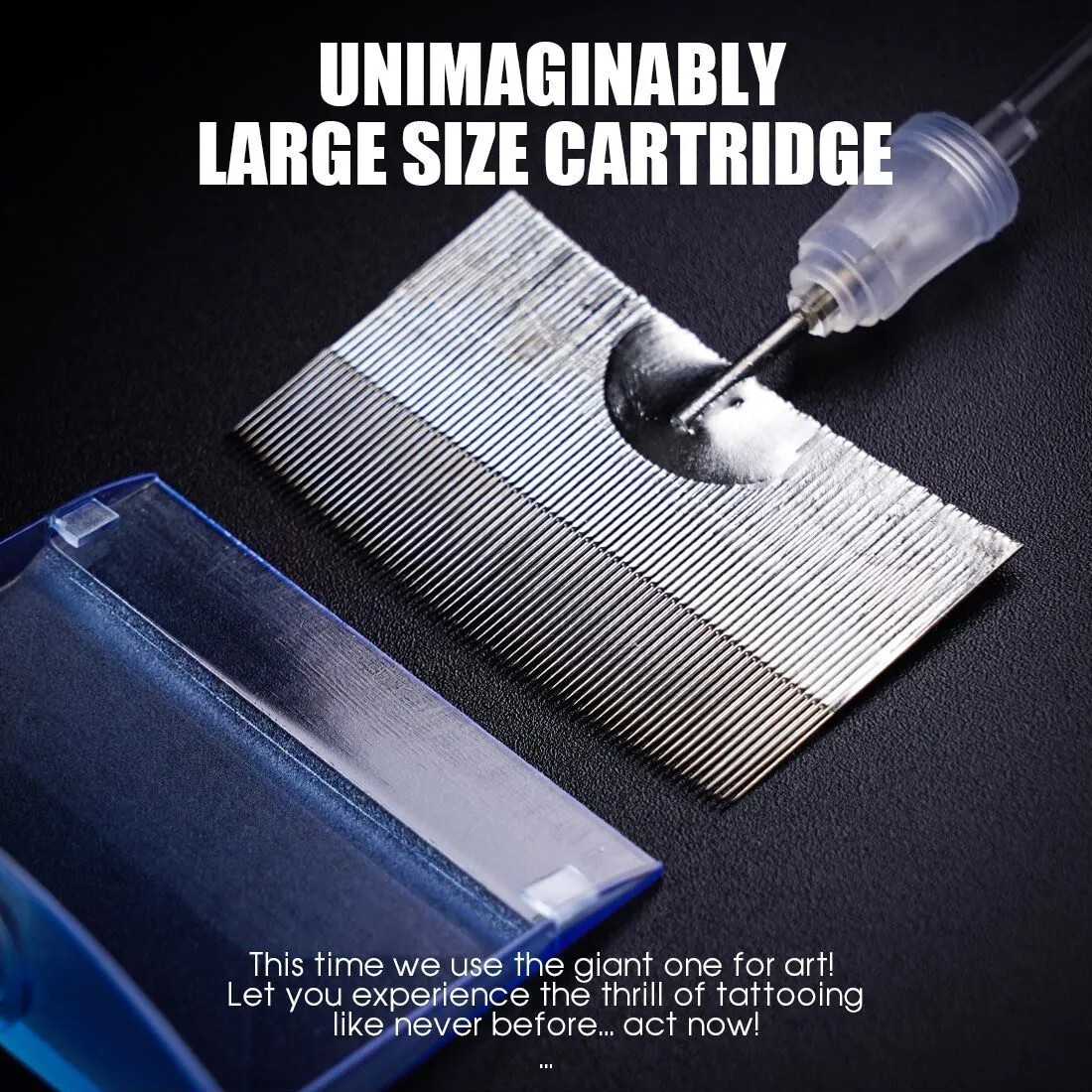 WJX Tattoo Cartridges Needles Super-large Magnum Curved Oversize 123 ...