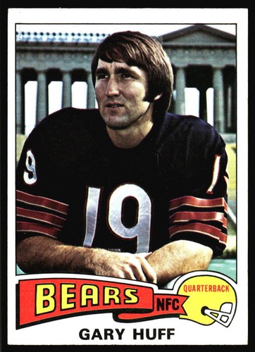 1975 Topps Gary Huff #38 Chicago Bears L3 | eBay