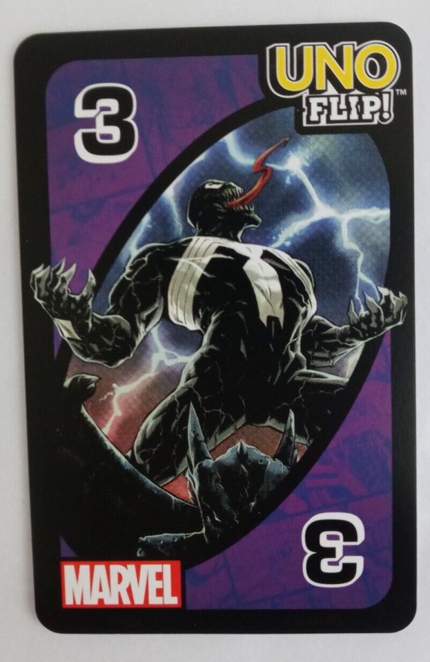 Marvel Uno Flips Card Red Ant-Man Reverse Card/Venom #3 | eBay