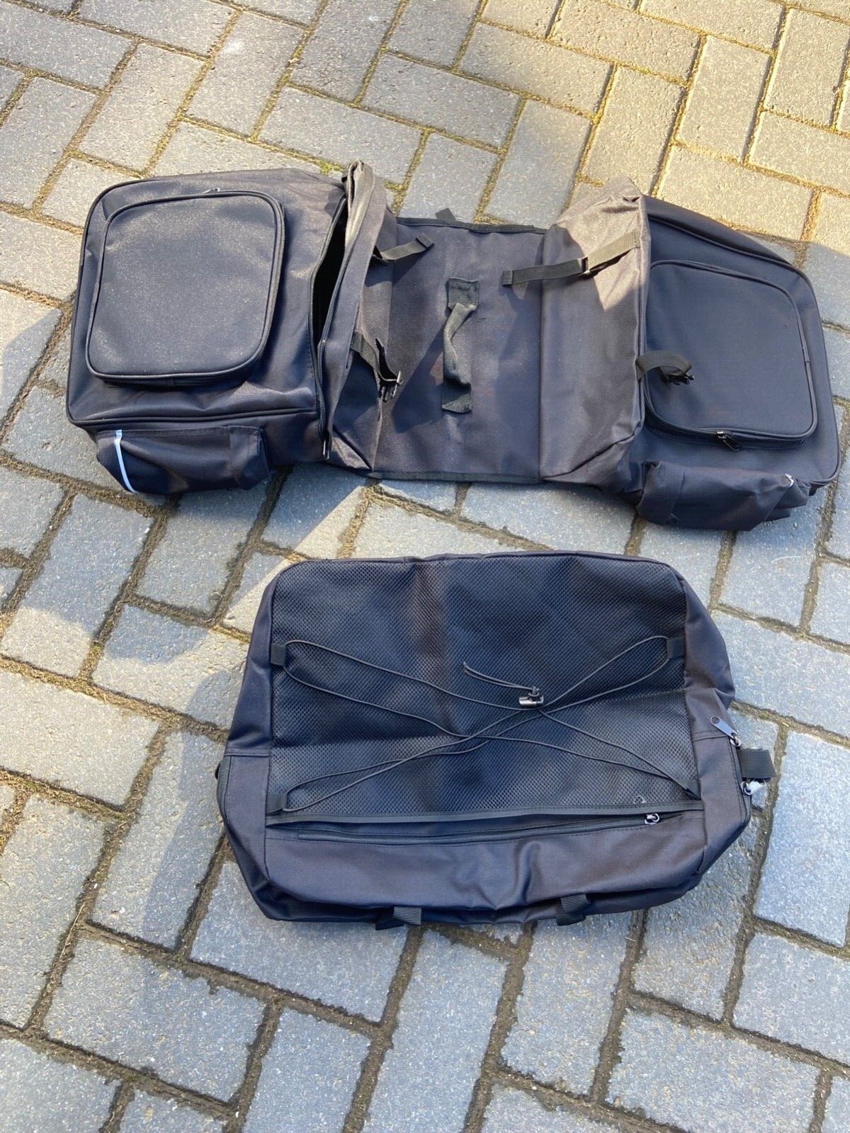 ETC PB15C Triple Pannier Set - Black for sale online | eBay