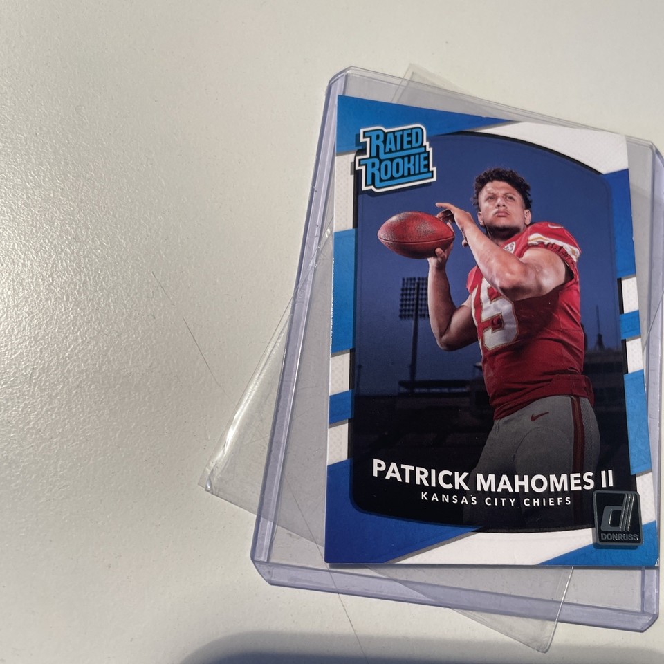2017 Panini Donruss - Rated Rookie Patrick Mahomes II #327 (RC) | eBay