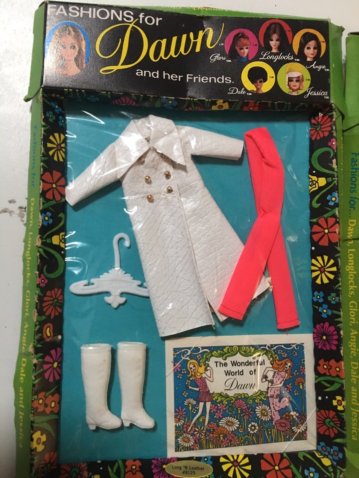 1971 Vintage Lot Of 3 Topper Dawn Doll Fashion Clothing Original ...