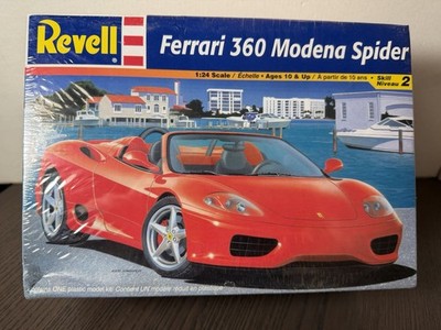 New Revell Monogram Ferrari 360 Modena Spider Convert 1/24 Scale Model ...