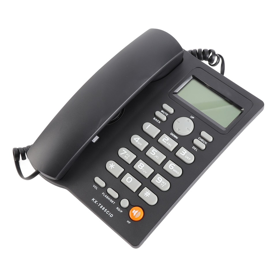 Corded Phone With Caller ID Speed Dial Mute Function Desktop Landline ...