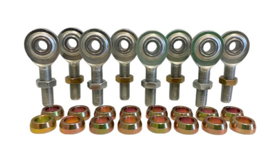 ECONOMY 4 LINK KIT 5/16 x 3/8-24 HEIM JOINTS 3/8 STEEL CONE SPACERS | eBay