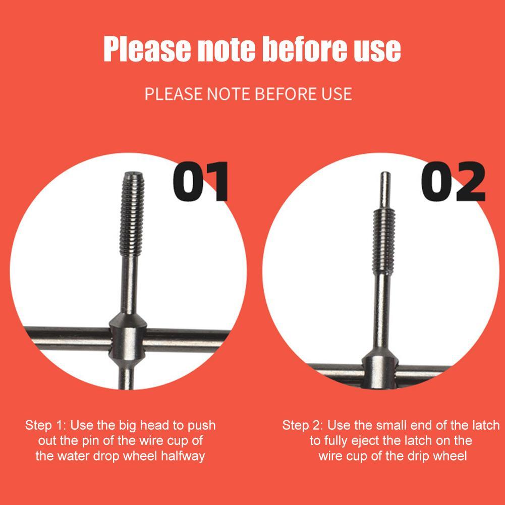 2Pcs Reel Bearing Pin Remover Baitcasting Spool Wheel Pin Puller ...