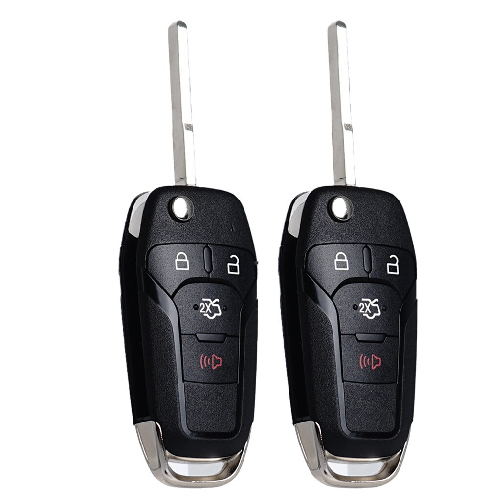 2 For 2013 2014 2015 2016 Ford Fusion Keyless Entry Car Remote Flip Key ...