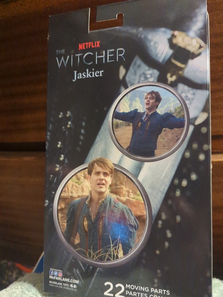 The Witcher Jaskier Action Figure Netflix - McFarlane Toys - NEW 2022 ...