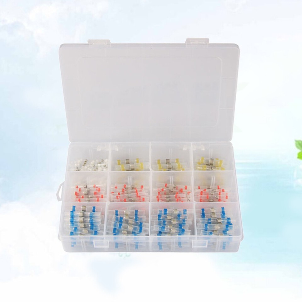 250 Pcs Electrical Wire Terminals Solder Shrink Connectors Terminals ...