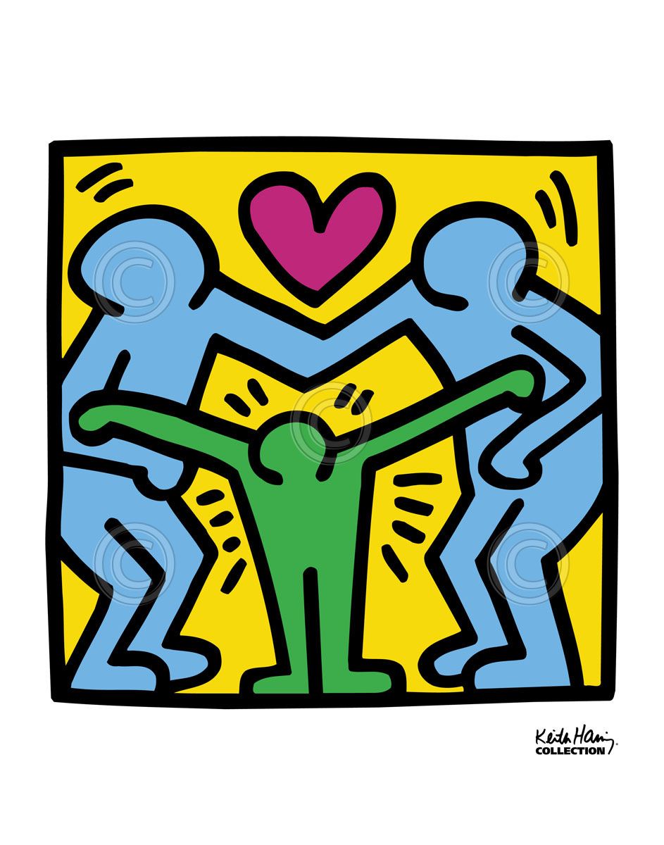 Keith Haring Love Art