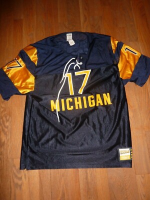 VICTORIAS SECRET PINK MICHIGAN "WOLVERINES" "17" OVERSIZE JERSEY NWT | eBay