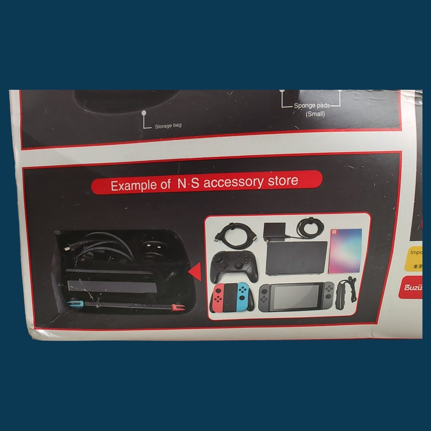 Travel Bag Portable Carrying Case Large Capacity For Nintendo Switch ...