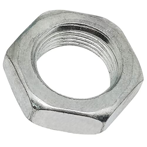 10pcs M16-1.0mm Pitch -8mm Height,Fine Thread Hex Nuts,Lamp Locknuts ...