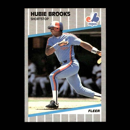 Hubie Brooks 1989 Fleer Montreal Expos #371 R322F 71 | eBay