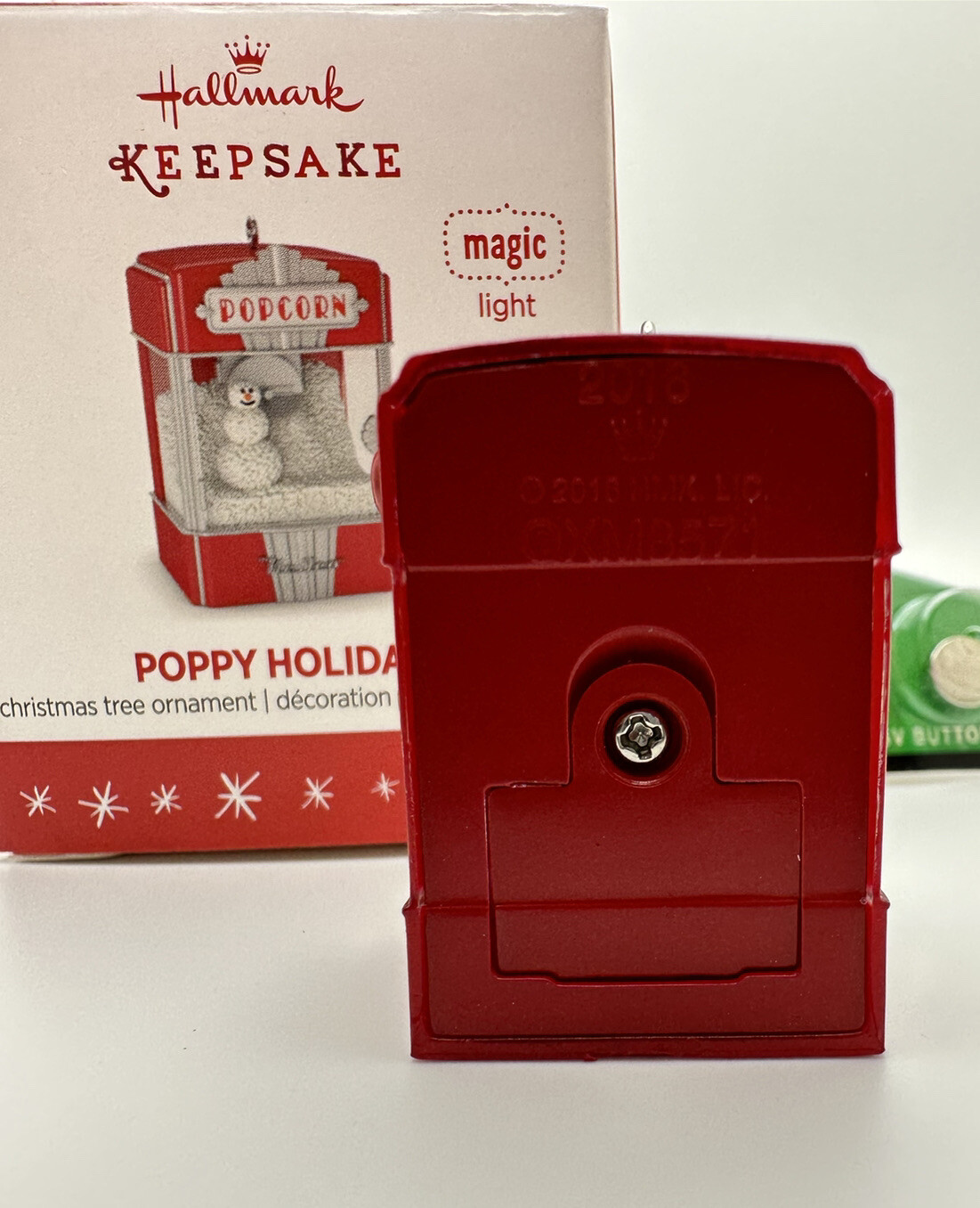 Hallmark Keepsake 2016 Ornament Poppy Holidays Mini Popcorn Machine for ...