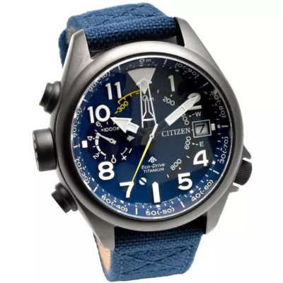 Citizen Promaster Altichron Super Titanium BN4065-07L Blue Dial Men's ...