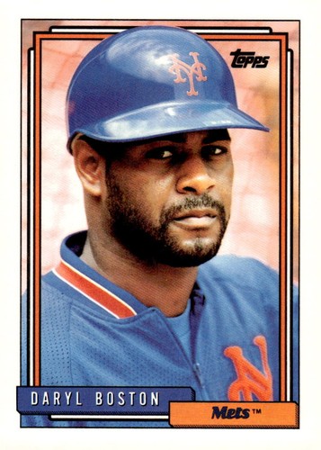 1992 Topps #227 Daryl Boston - New York Mets | eBay