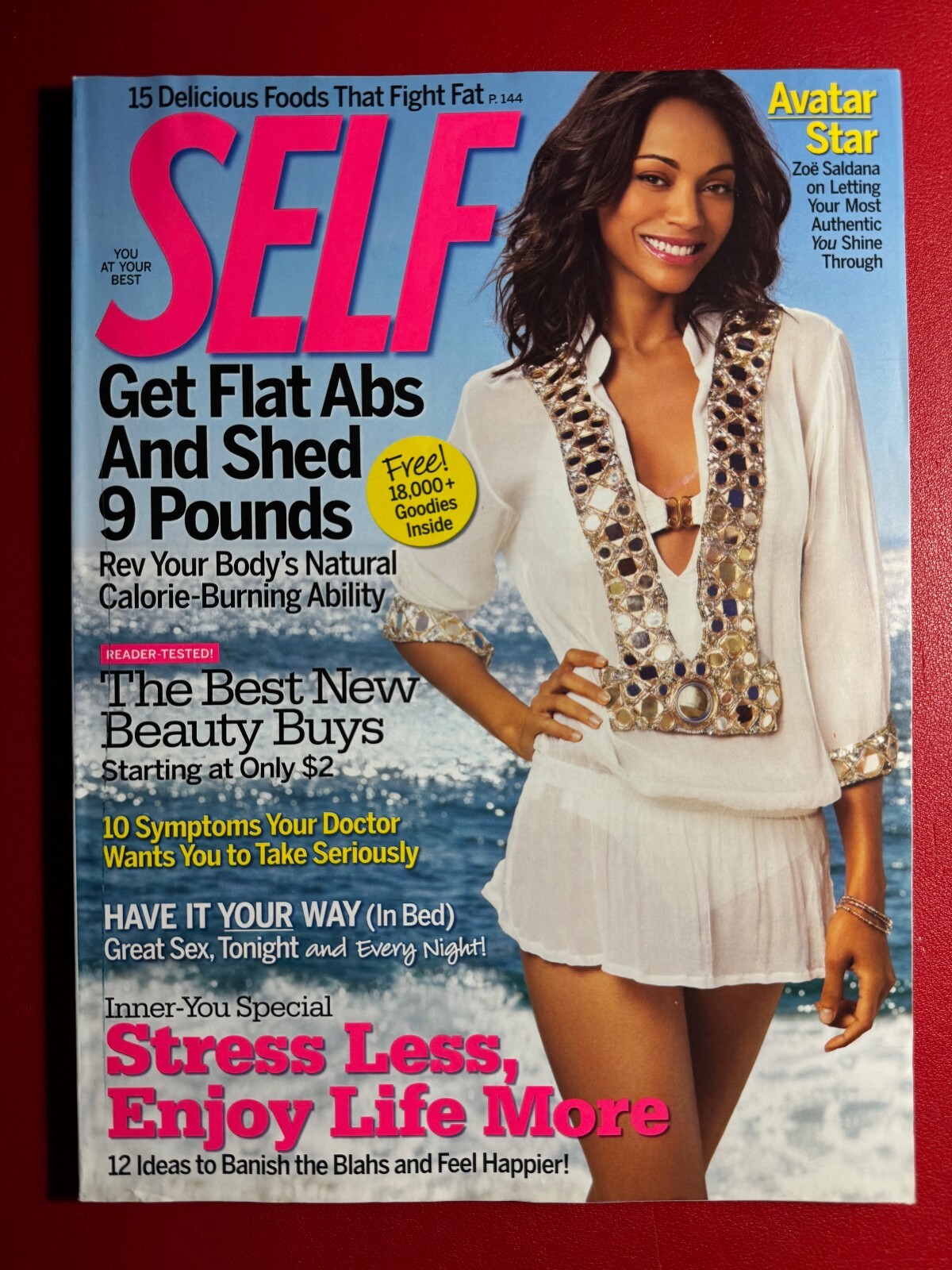 SELF MAGAZINE - MAY 2010 - ZOE SALDANA | eBay