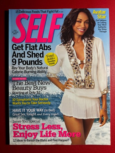 SELF MAGAZINE - MAY 2010 - ZOE SALDANA | eBay