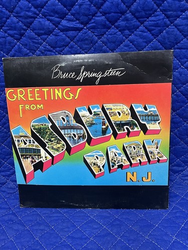 Bruce Springsteen Vinyl LP ‘Greetings From Asbury Park’ 1973 Columbia ...