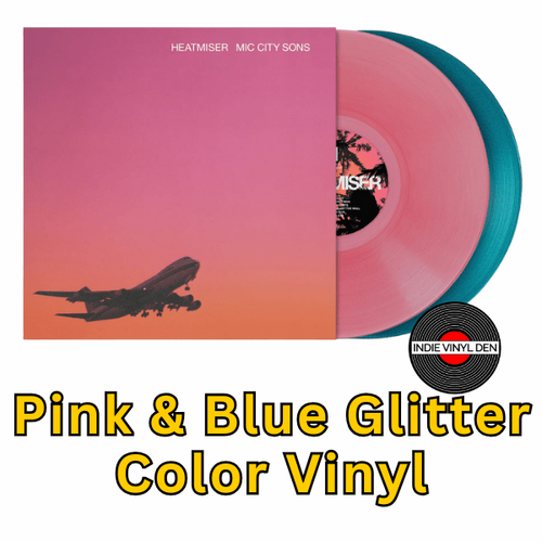 Heatmiser - Mic City Sons - Pink & Blue Glitter Color Vinyl Record | eBay