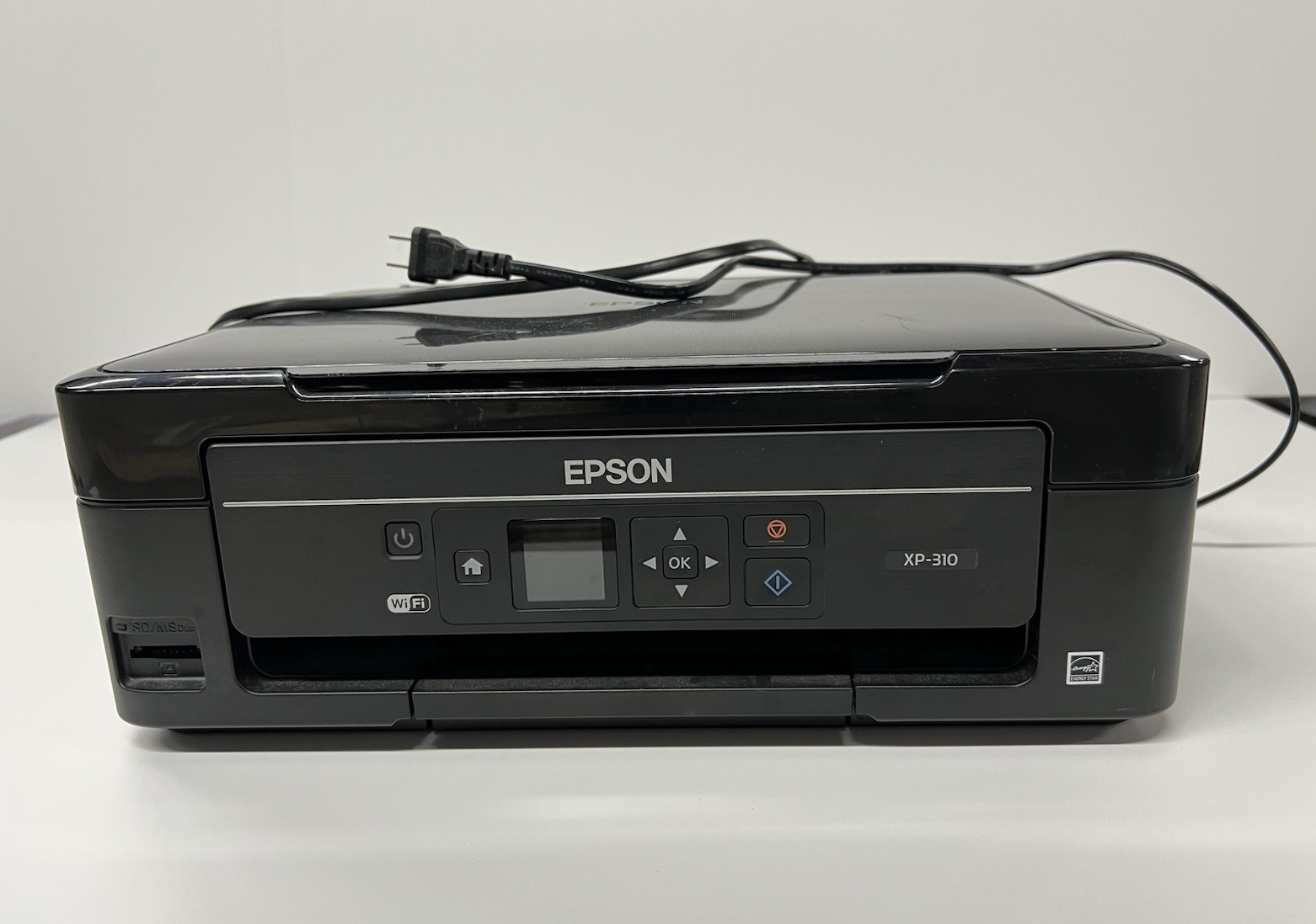 Epson XP-310 Small All-In-One Inkjet Printer. WiFi PARTS nozzle clogged ...