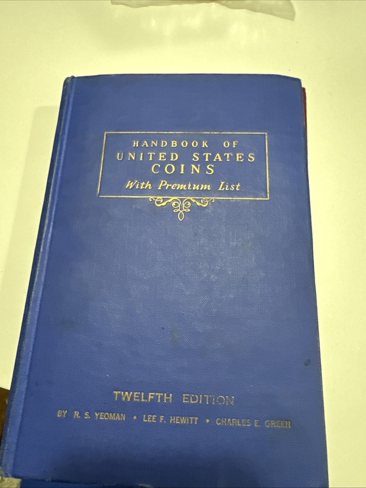 Guide Red Book of US Coins 4th Edition By Yeoman & Red Book 12th ...