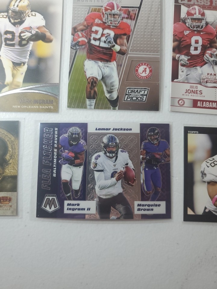 Mark Ingram Lot (14) 🔥🏈⚜️ New Orleans Saints, Alabama Topps Rookie ...